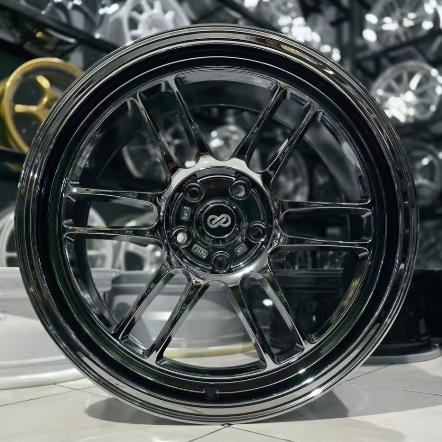 Jual velg mobil ring 18 ENKEI RPT LEBAR 9 ET 22 BLACK CROME R18 velg ...