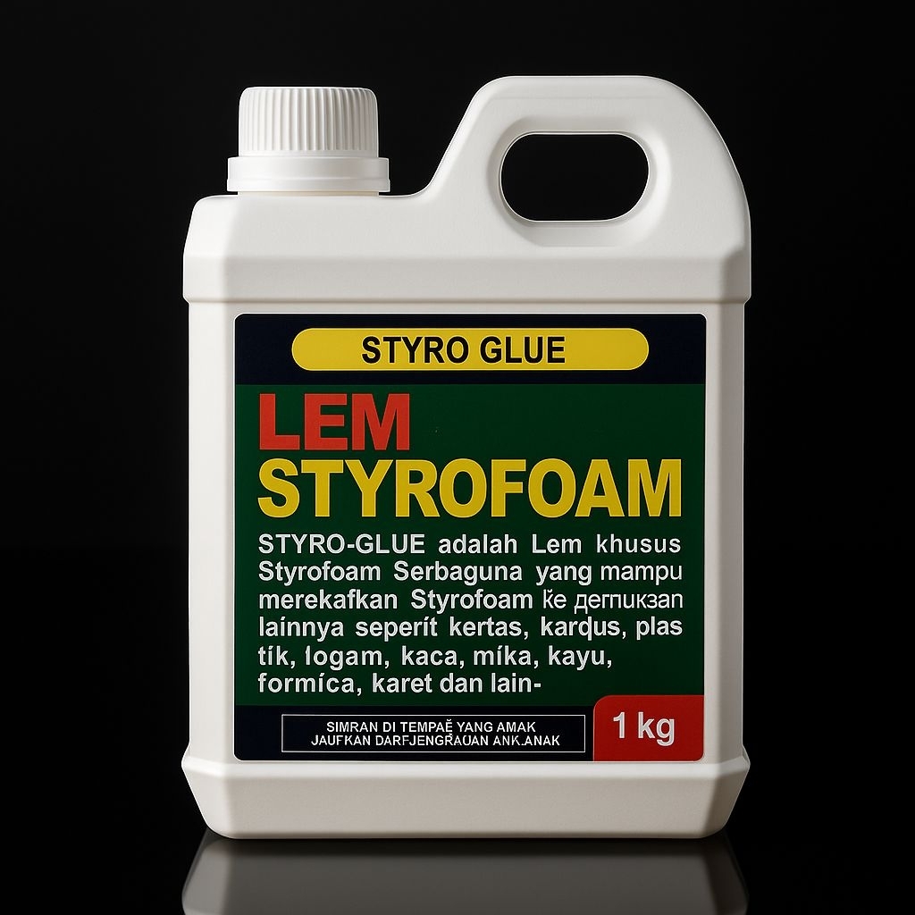 Jual LEM STYROFOAM 1KG • Lem Styro Glue Serbaguna untuk Styrofoam ...