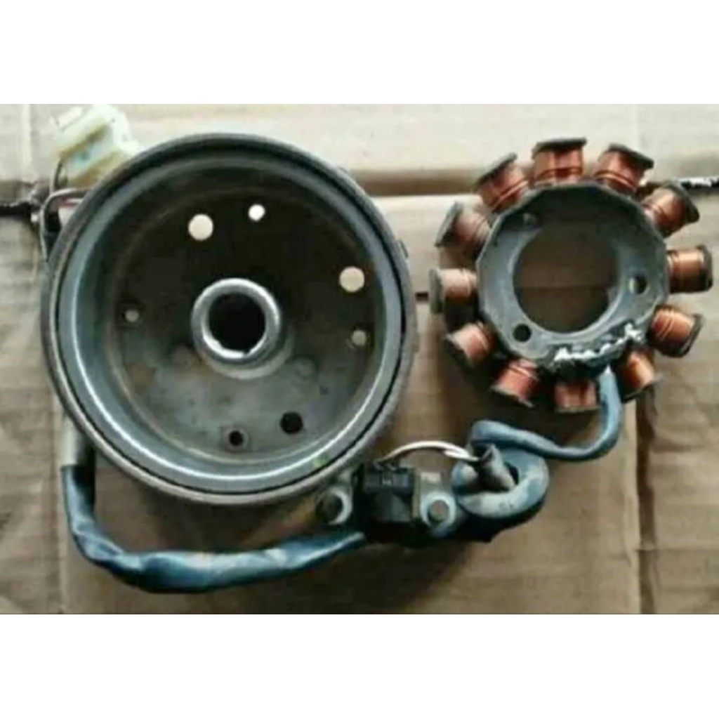 Jual spul magnet yamaha mio barang asli original copotan masih bagus ...