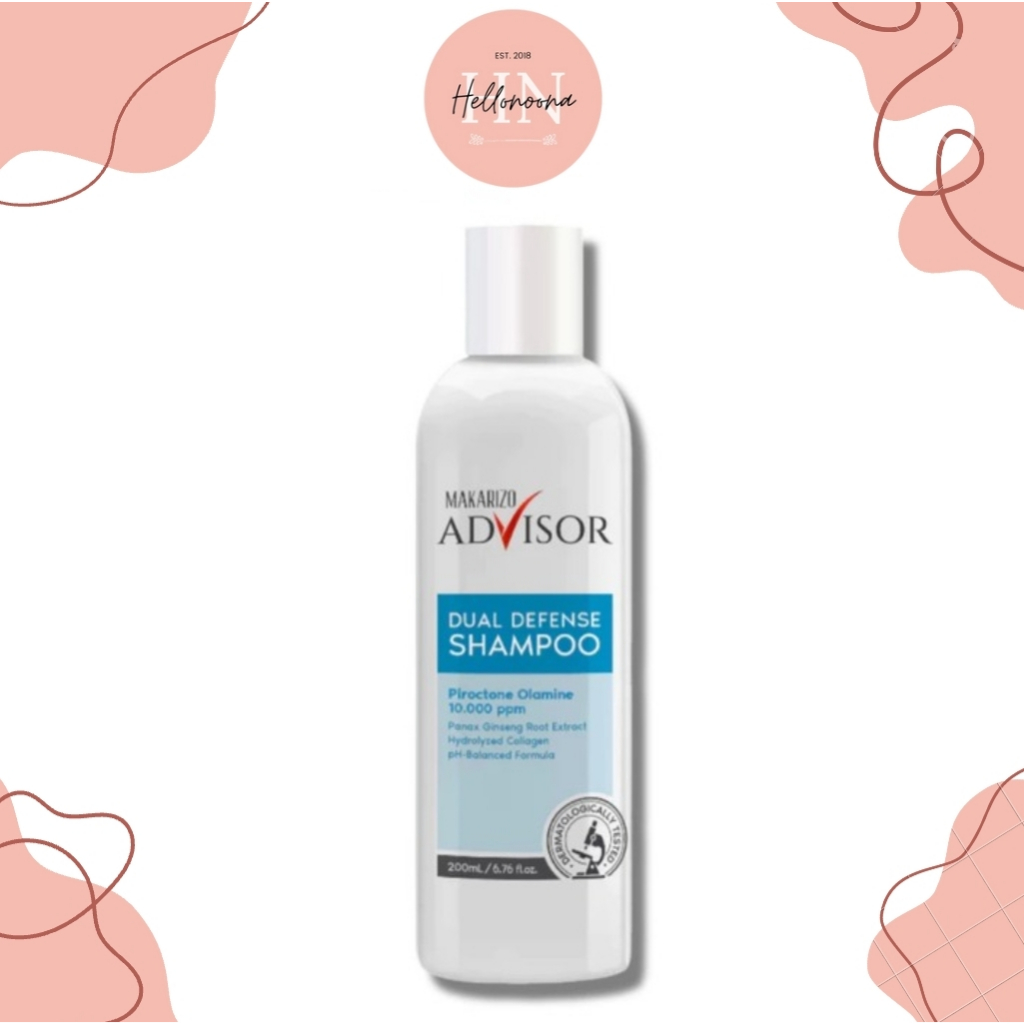 Jual MAKARIZO ADVISOR - Dual Defense Shampoo 200ml | Shopee Indonesia