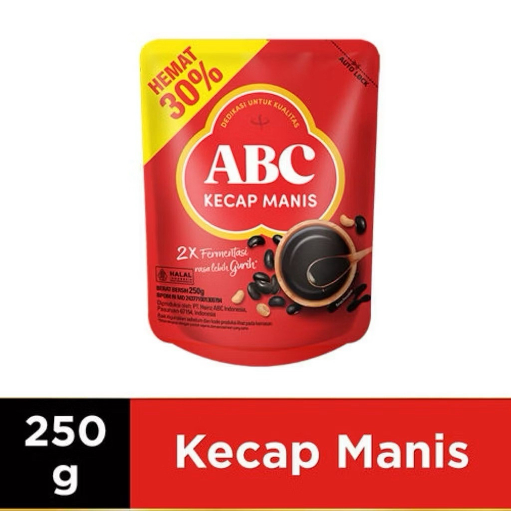 Jual Kecap Manis ABC / Sedaap refil 250g | Shopee Indonesia