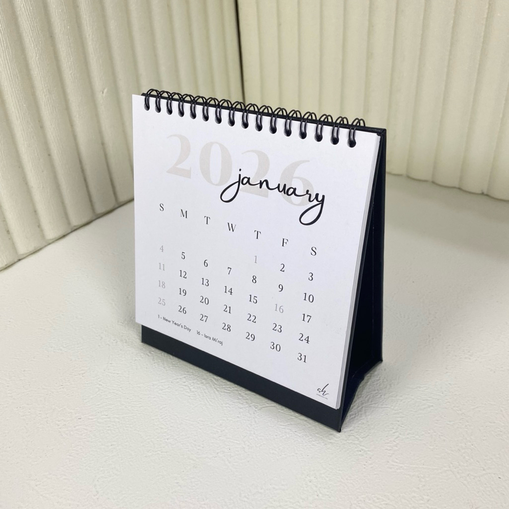 Jual KALENDER MEJA 2026 15x15cm AESTHETIC / DESK CALENDAR 2026 ...