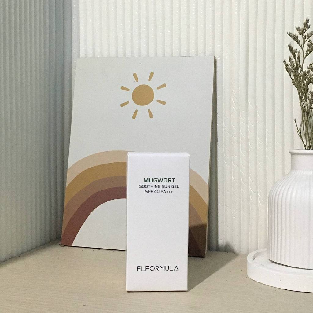 Jual READY - Elformula Mugwort Soothing Gel Sunscreen SPF 40 PA ...