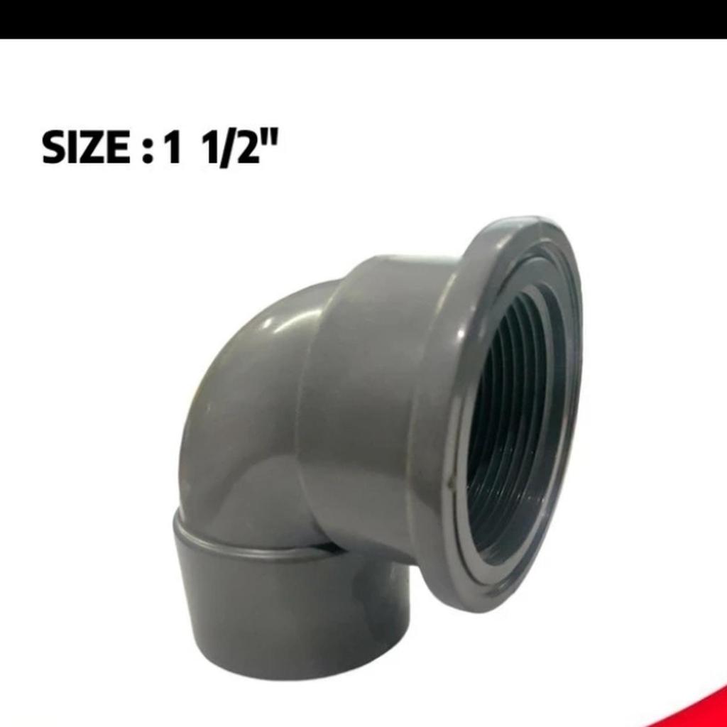 Jual Keni drat dalam 11/2" AW TEBAL inch faucet elbow knee drat knie ...