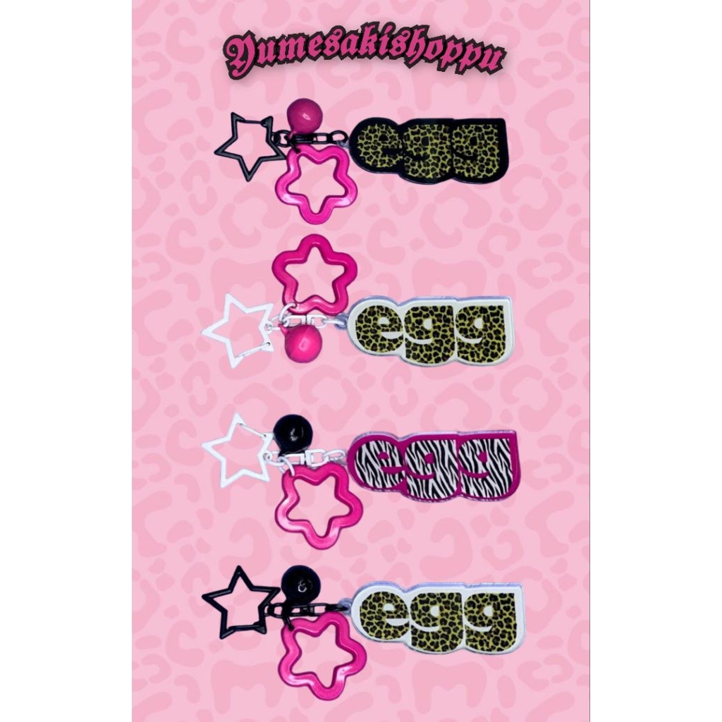 Jual Gyaru keychain kawaii J fashion leopard Y2K keychain | Shopee ...