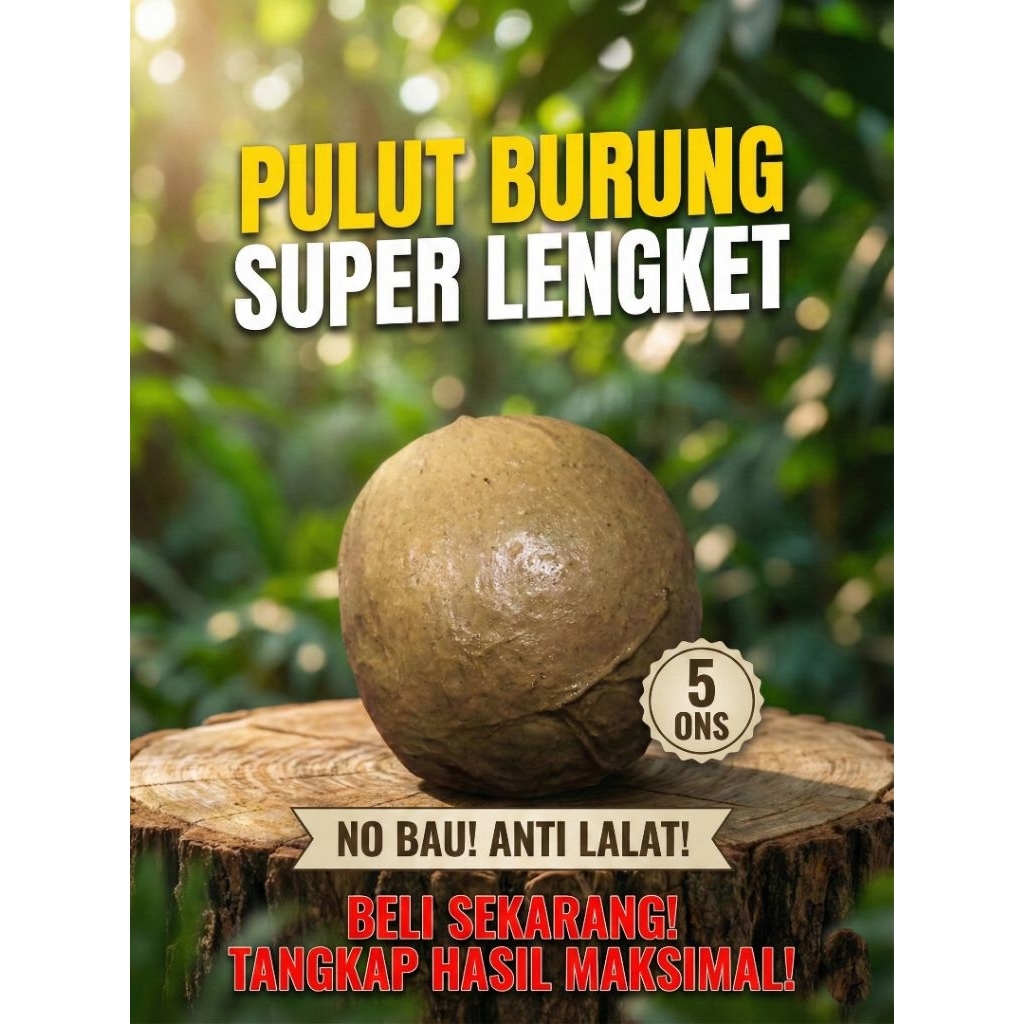Jual Getah Pulut Burung Super Lengket No Bau Anti Lalat Berkualitas 5 ...