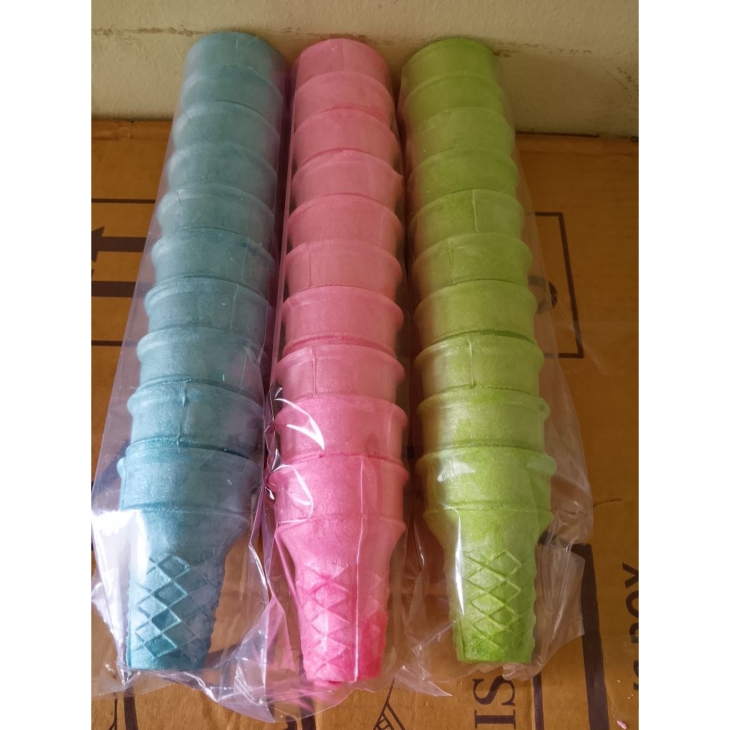Jual Cone Es Mcd 5,5 Cm Warna, Isi 100 Pcs | Shopee Indonesia