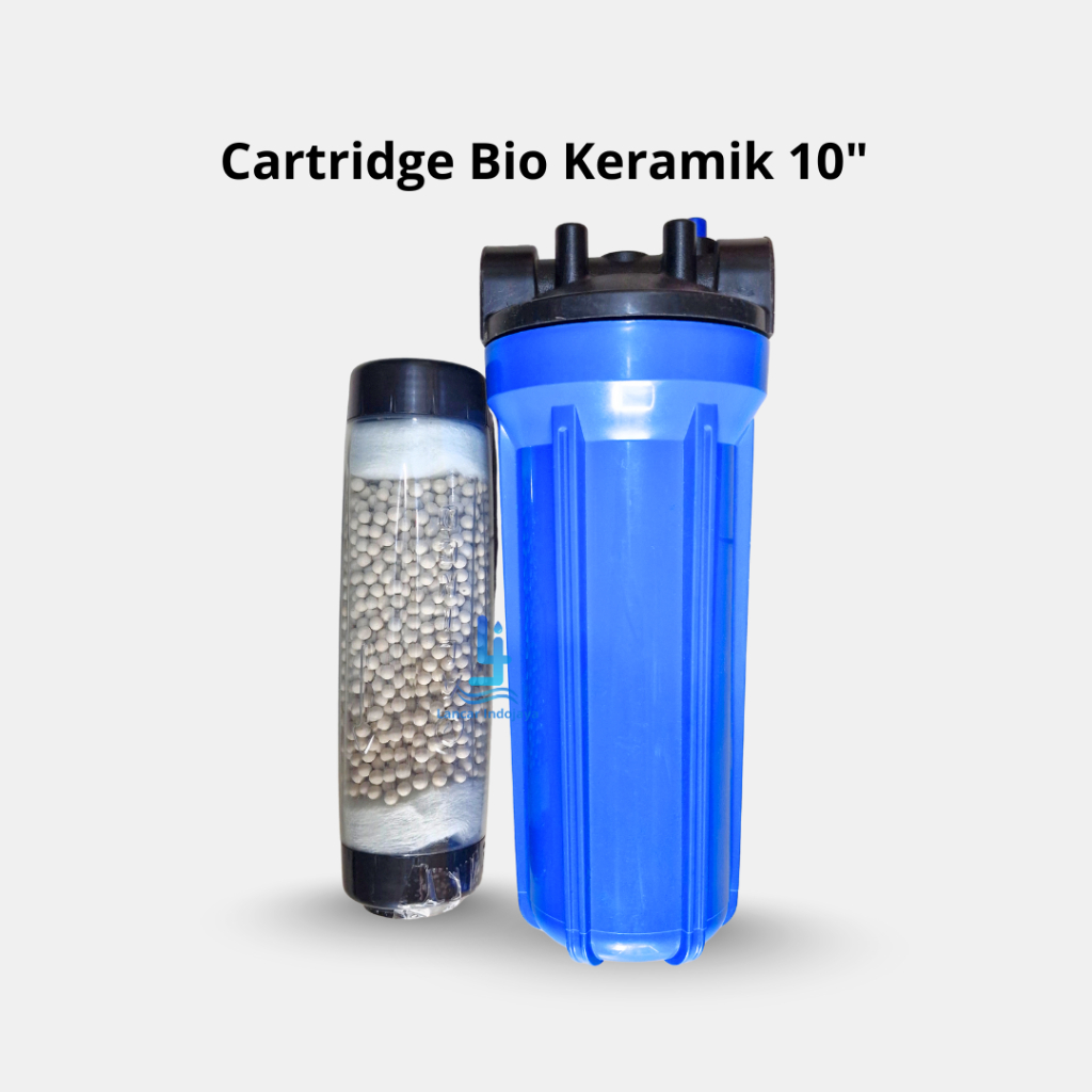 Jual Cartridge Filter Bio Keramik Ceramic Ball Plus Housing 10 Inch ...