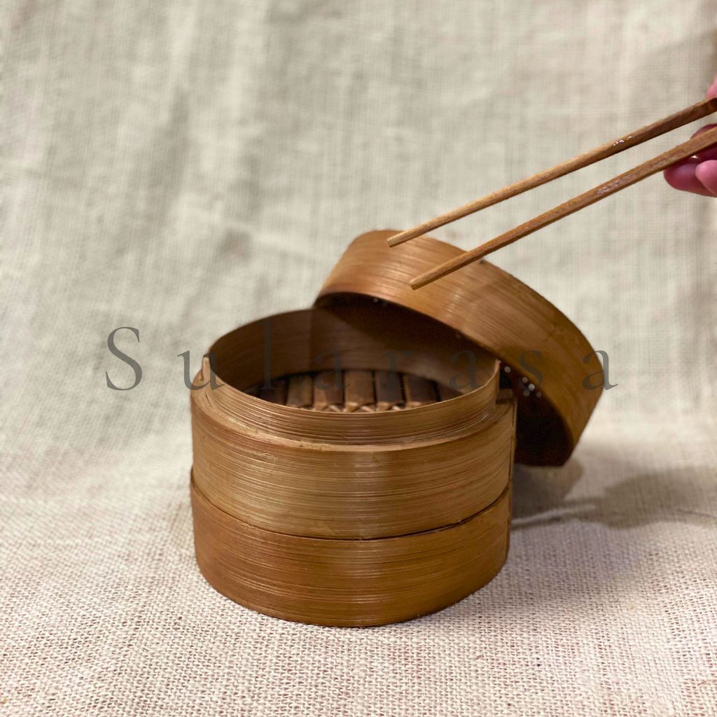 Jual Sularasa Kukusan Bambu Premium – Bamboo Steamer Dim Sum / Bakpao ...