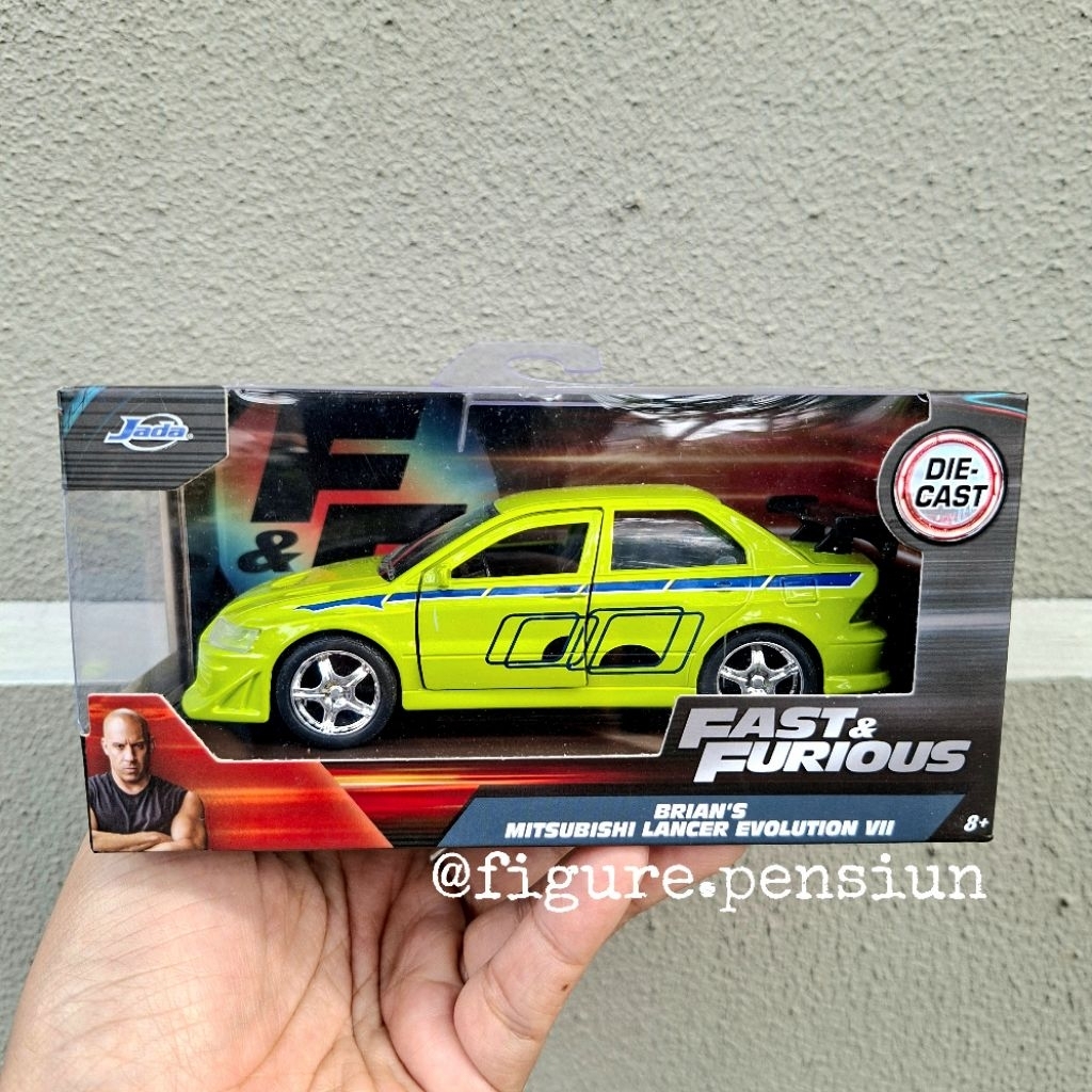 Jual JADA TOYS FAST & FURIOUS BRIAN'S MITSUBISHI LANCER EVOLUTION VII ...