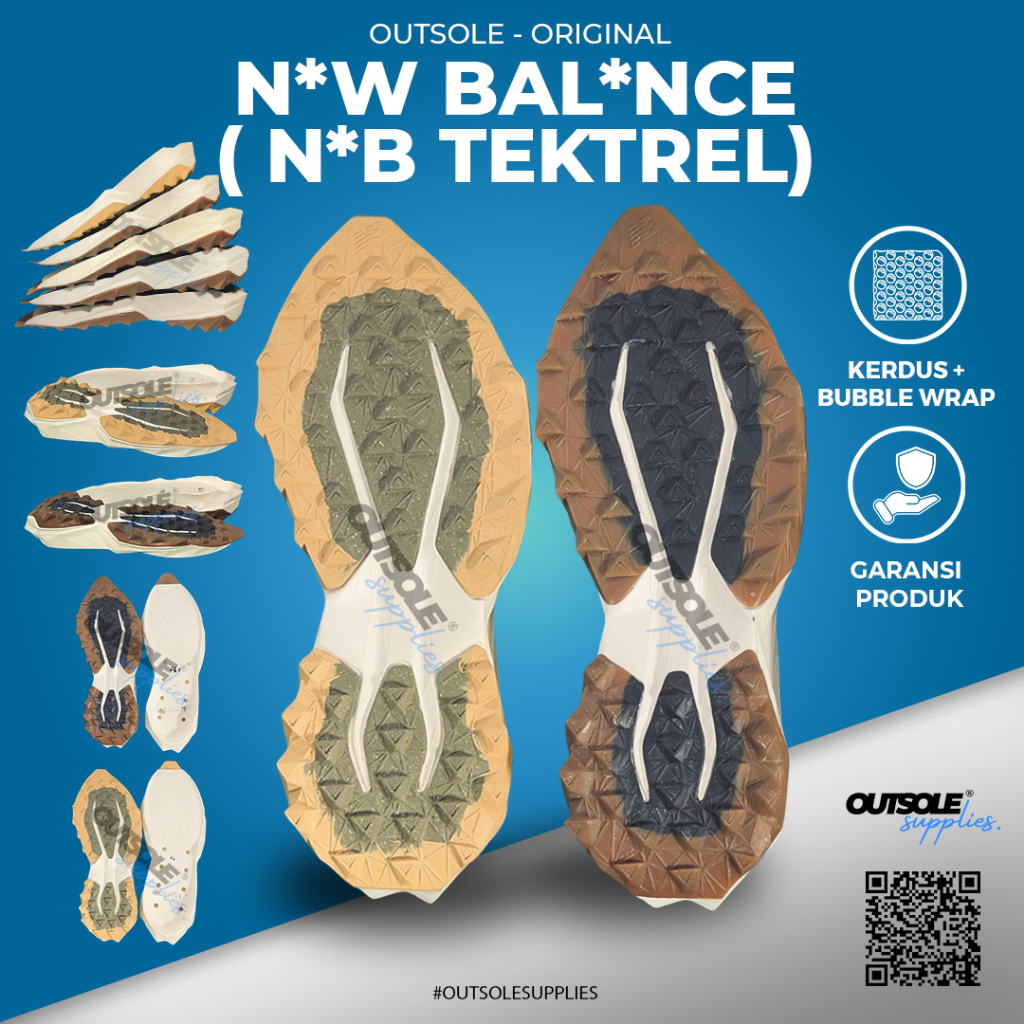 Jual Outsole NB TEKTREL Original | Sol Pengganti ORI Replacement ...