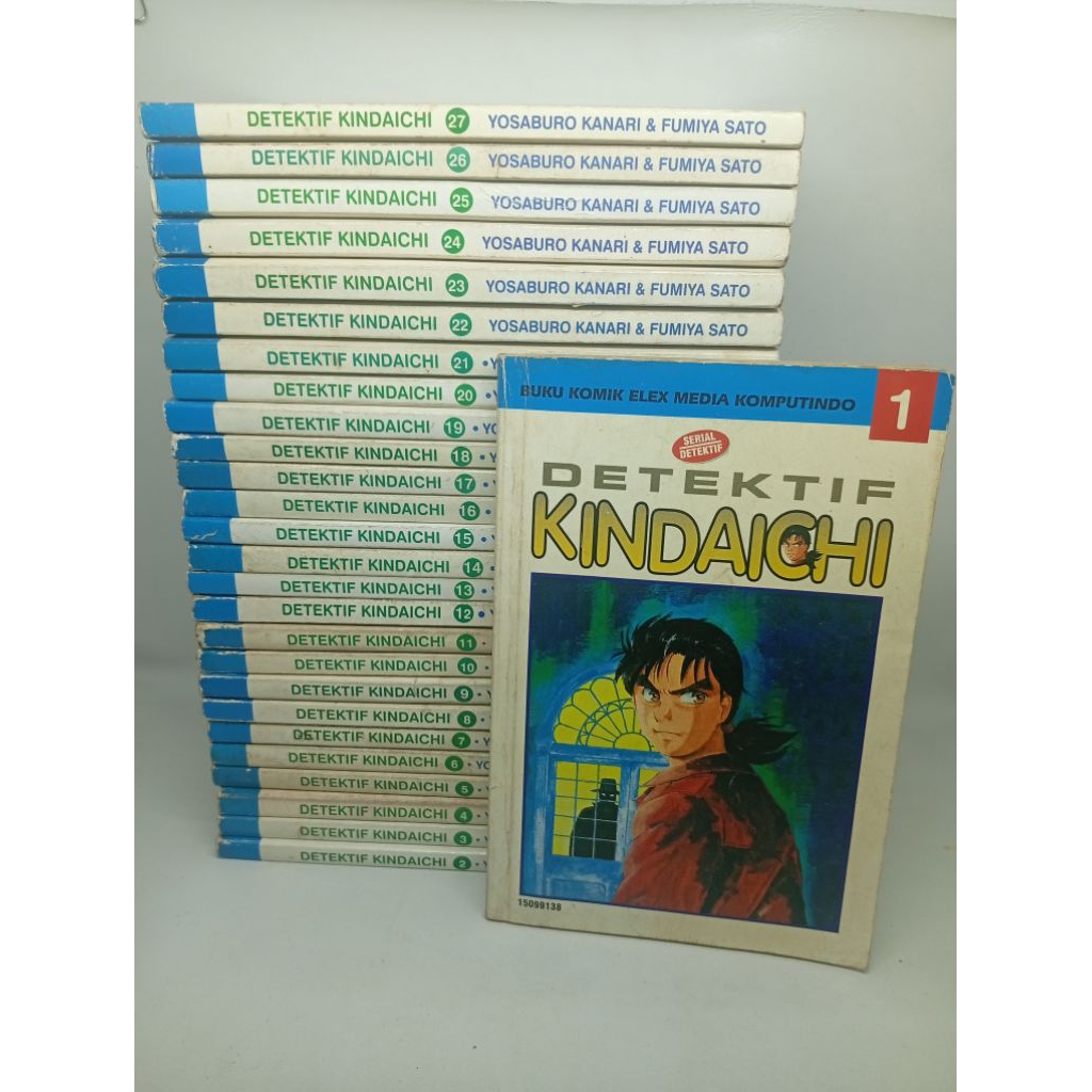 Jual Komik Original Set Detektif Kindaichi Vol. 01-27 (tamat ...