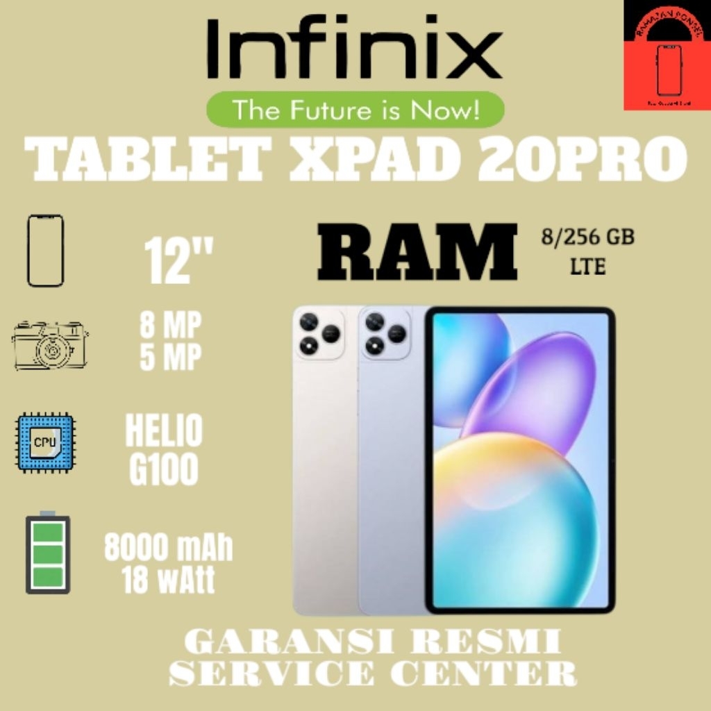 Jual TAB TABLET INFINIX XPAD 20 PRO RAM 8/256GB GARANSI RESMI INFINIX ...