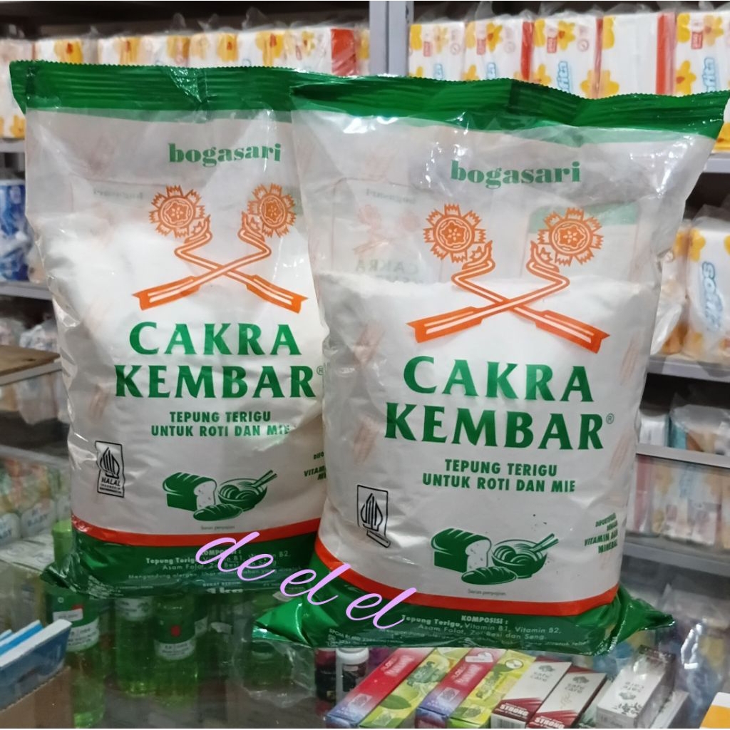Jual Cakra kembar tepung terigu 1 kg | Shopee Indonesia