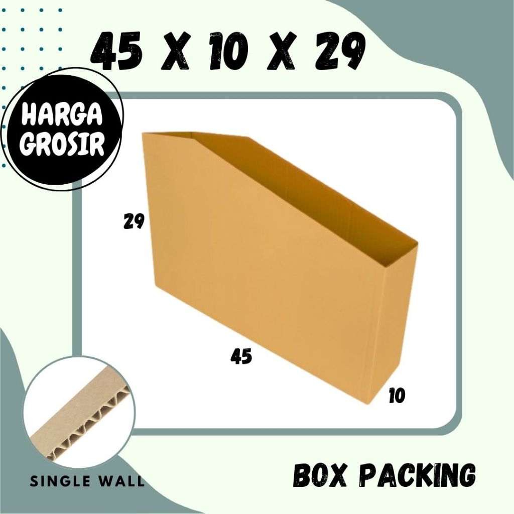 Jual Box File 45x10x29 Folder Map Box Arsip Storage Box Bin Box Folder ...