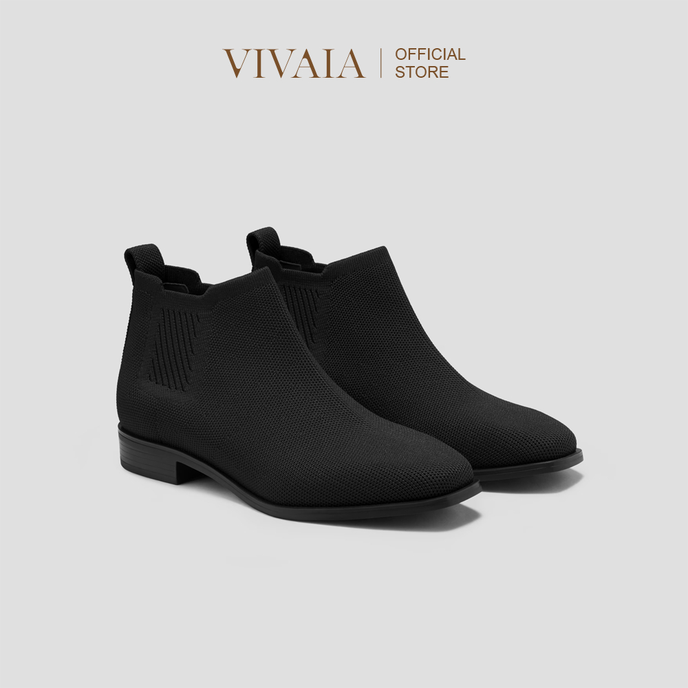 Jual VIVAIA Sepatu Wanita Square-Toe Water-Repellent Ankle Boots (Ryan ...