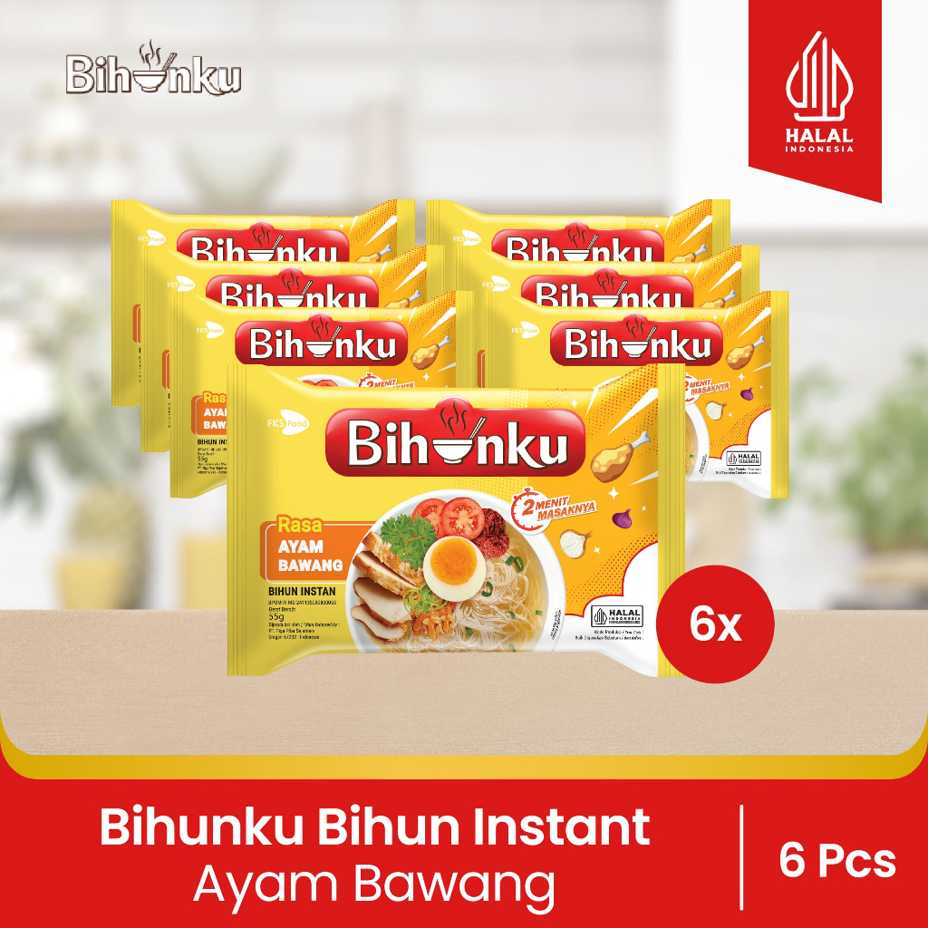 Jual Paket Bundling - Bihunku Instan - Ayam Bawang - 55gr - 6pcs ...