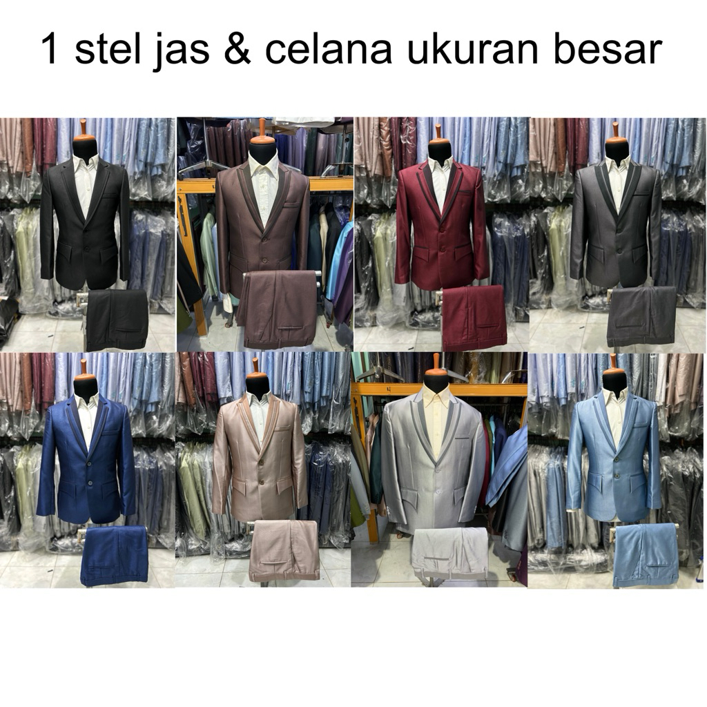 Jual 1 stel jas wedding jas nikah jas pengantin jas tailor slim fit ...
