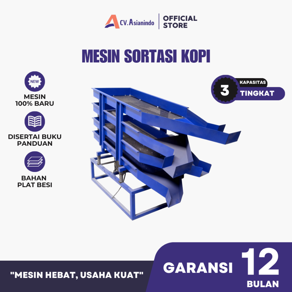 Jual Mesin Sortasi Kopi 3 Tingkat Asianindo | Shopee Indonesia