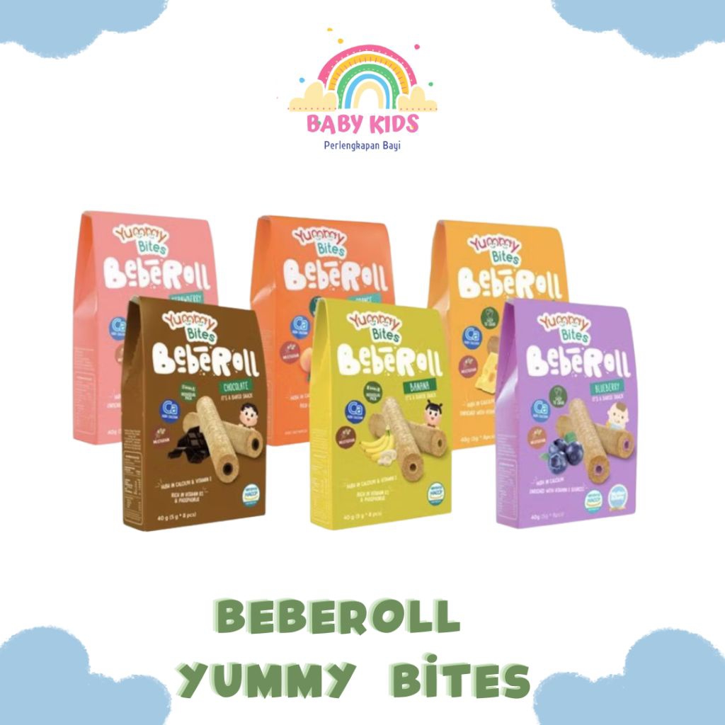 Jual BEBEROLL YUMMY BITES 40g (5g*8pcs) | Shopee Indonesia