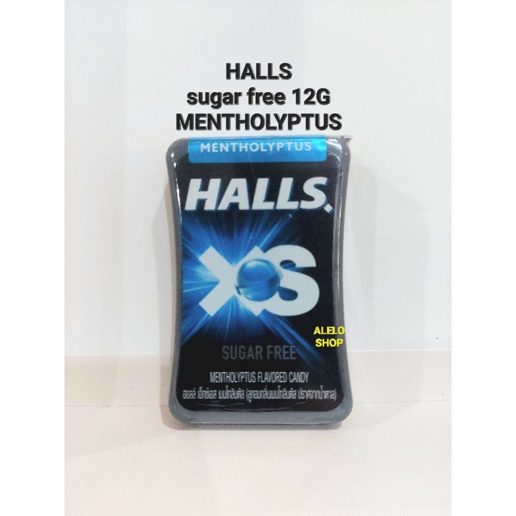 Jual Permen HALLS XS sugar free 12g 12 g asli original ori thailand ...