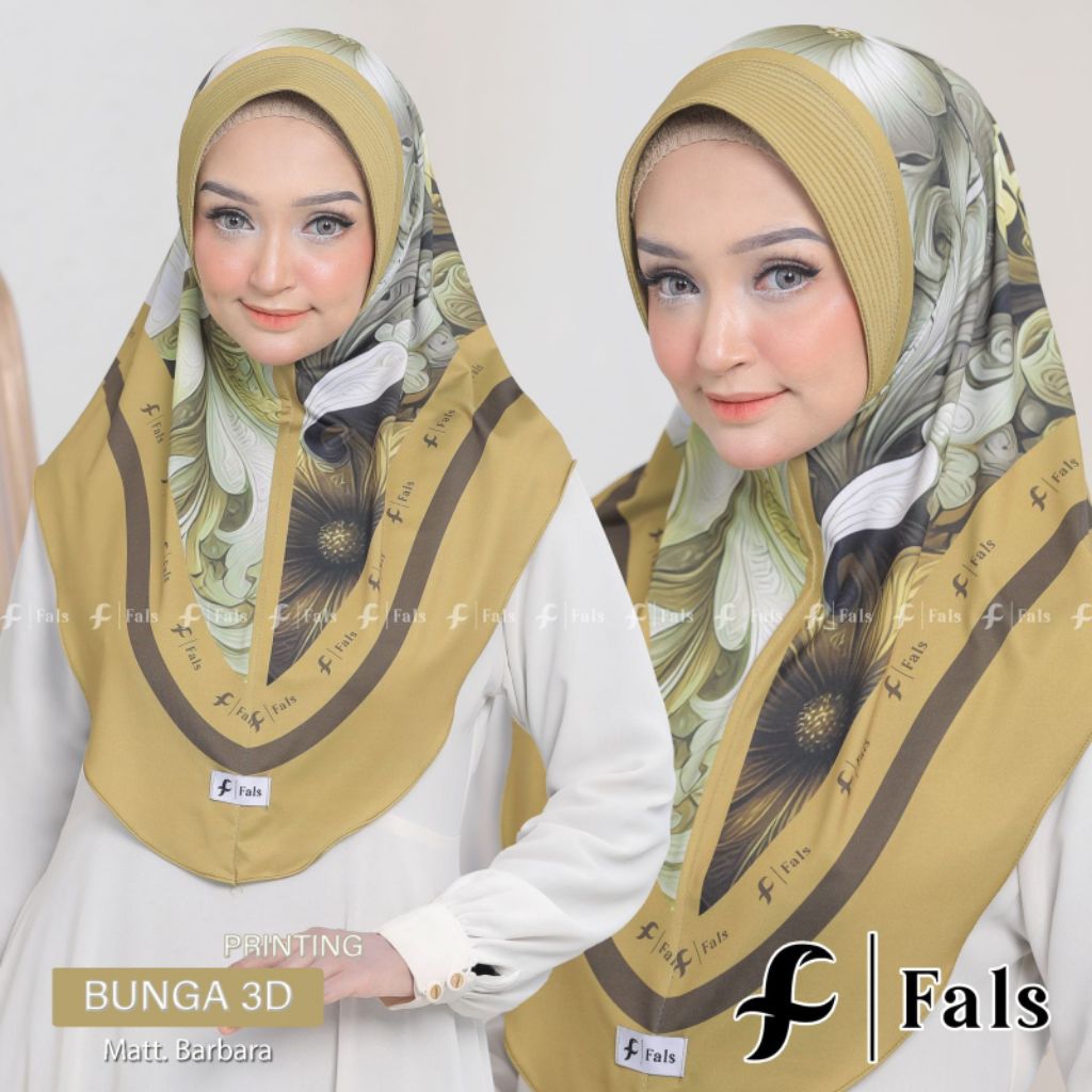 Jual HIJAB FALS BUNGA 3D // HIJAB INSTAN MOTIF // HIJAB INSTAN TYEDYE ...