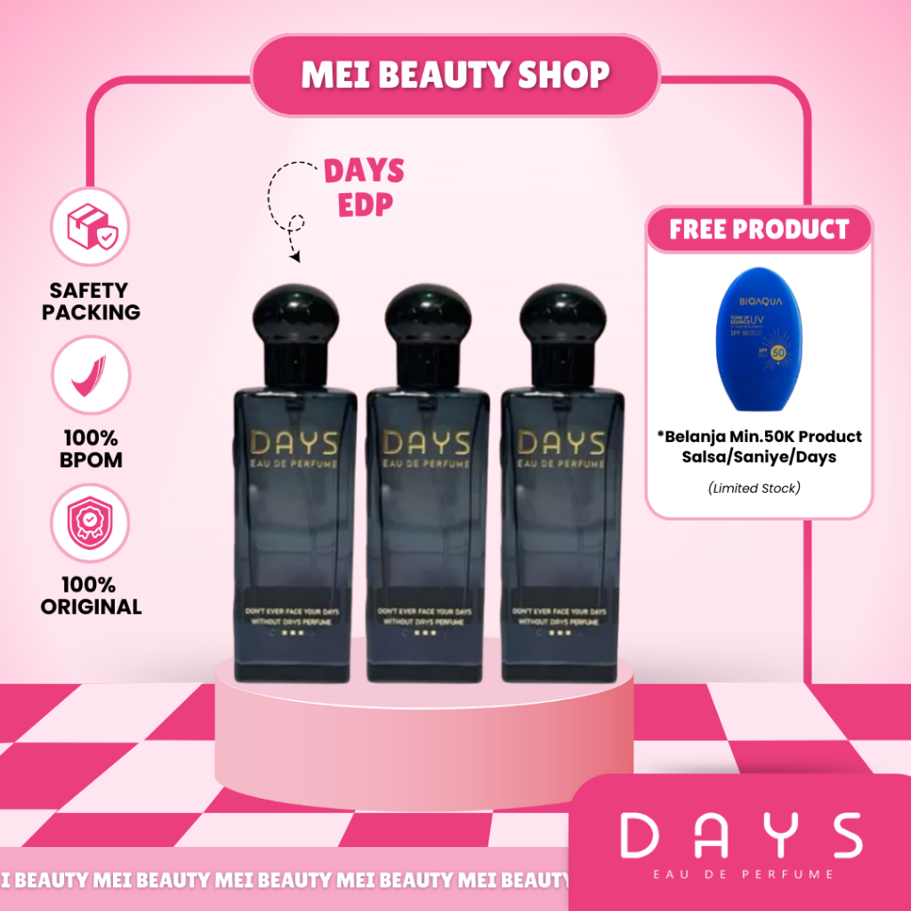 Jual DAYS EAU DE PARFUM-30ML | DAYS PARFUM ORIGINAL | Shopee Indonesia