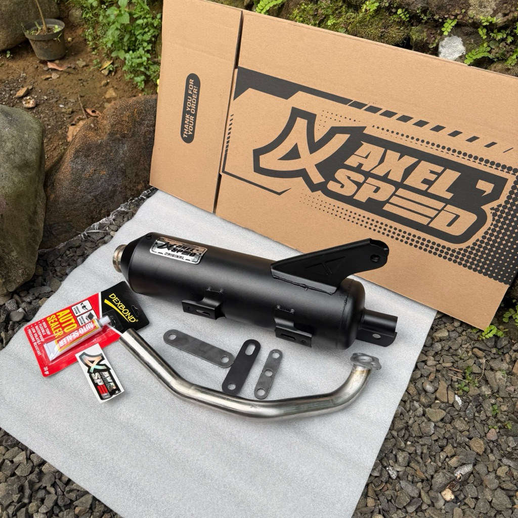 Jual KNALPOT STANDAR RACING AXEL SPEED TIPE A1 SEMUA MOTOR MATIC ...