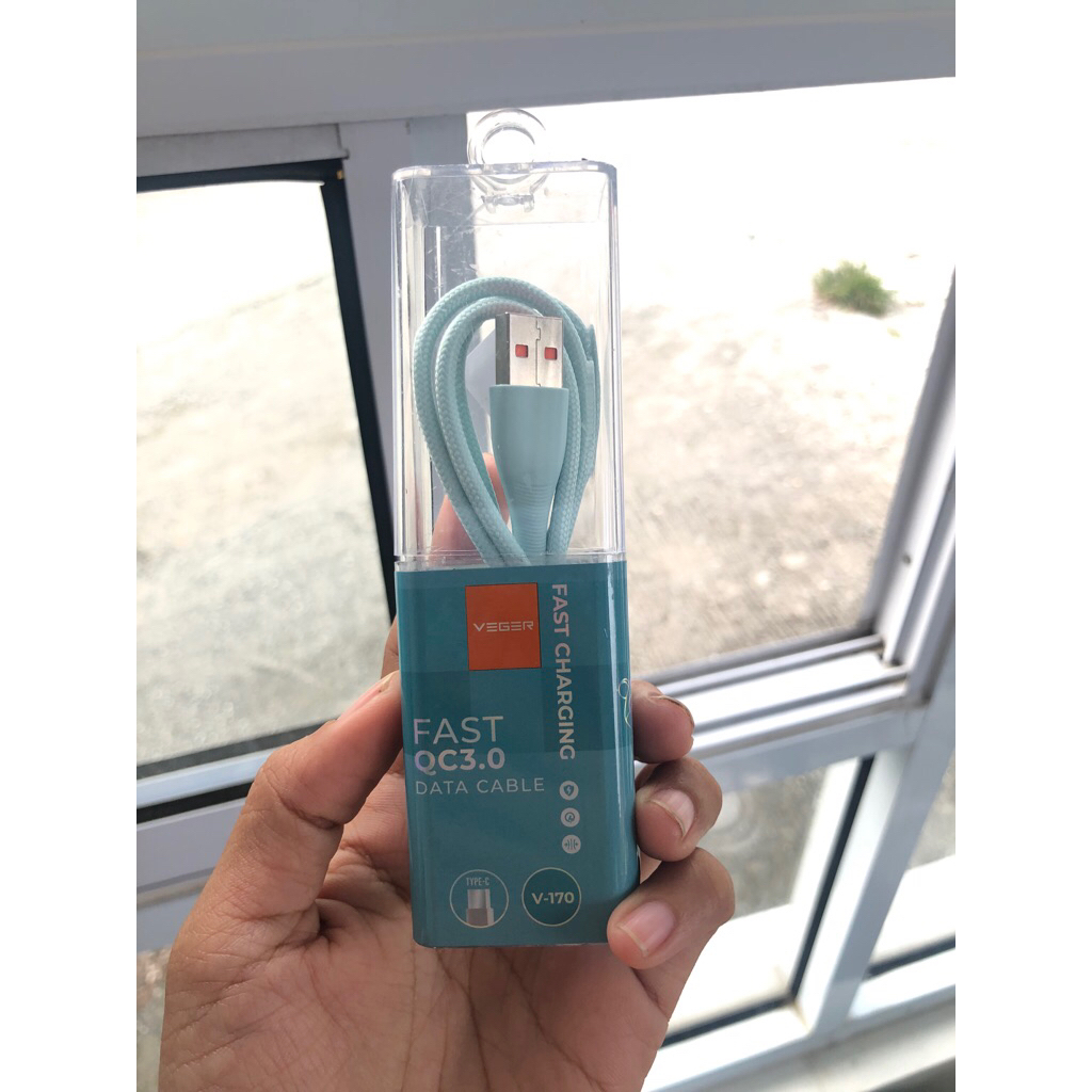 Jual Veger bottle kabel data fast charge type C (Tepsi) | Shopee Indonesia