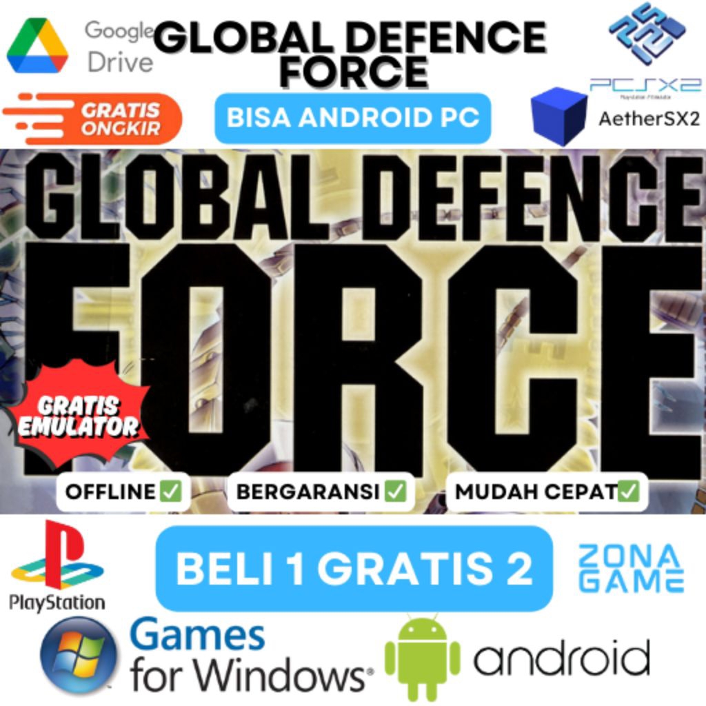Jual Game PC Global Defence Force | Bisa di PC / Android + Emulator ...