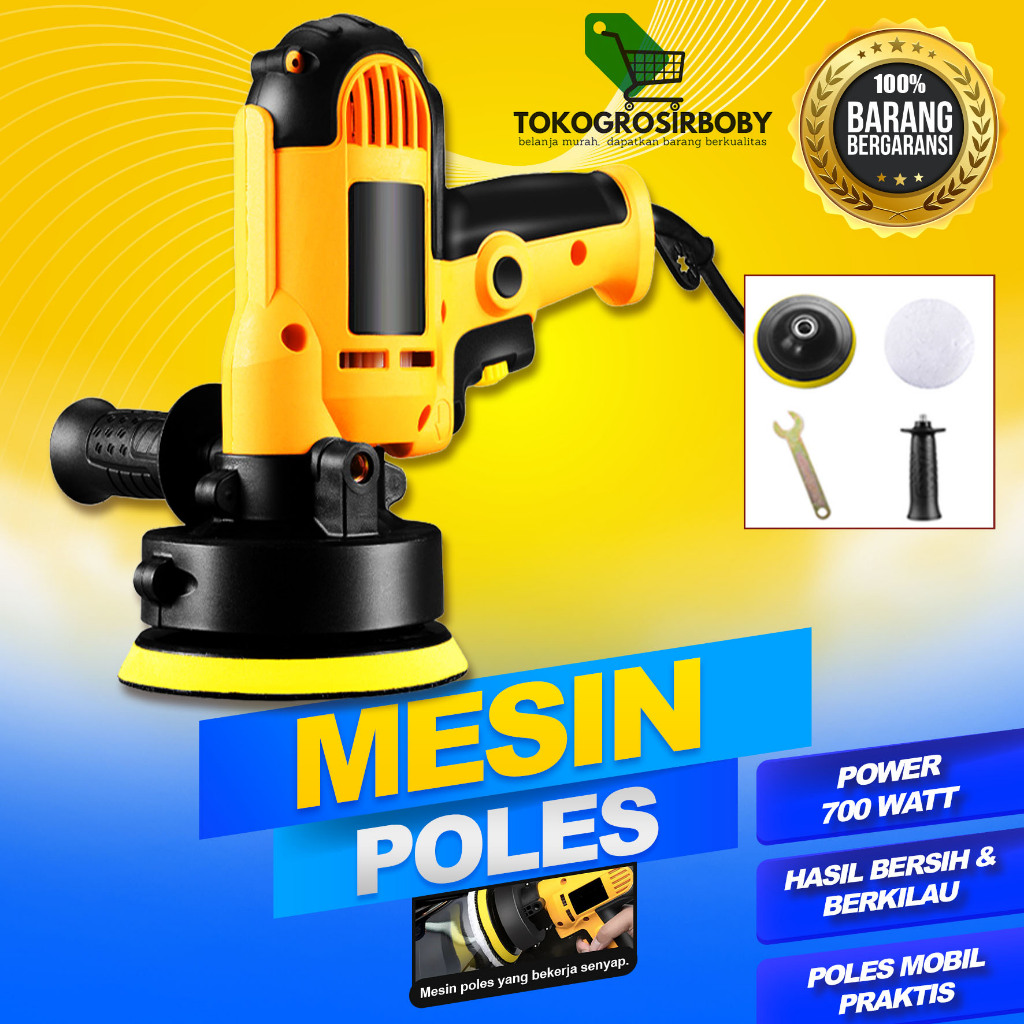 Jual Mesin Poles Body Mobil 220v 700w | Shopee Indonesia