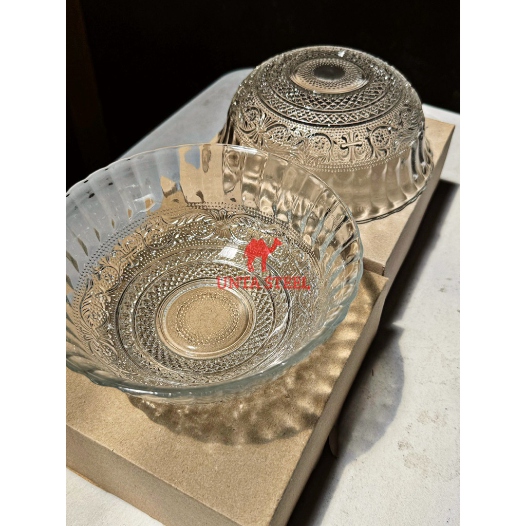 Jual Mangkuk kaca bening Bermotif Mangkuk souvenir Model PMM-7B ...