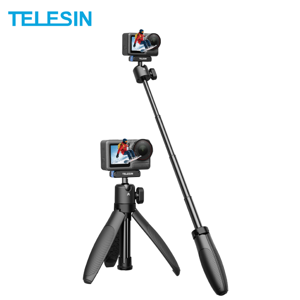 Jual Telesin Selfie Stick with Quick-Release Ballhead 360 for DJl ...