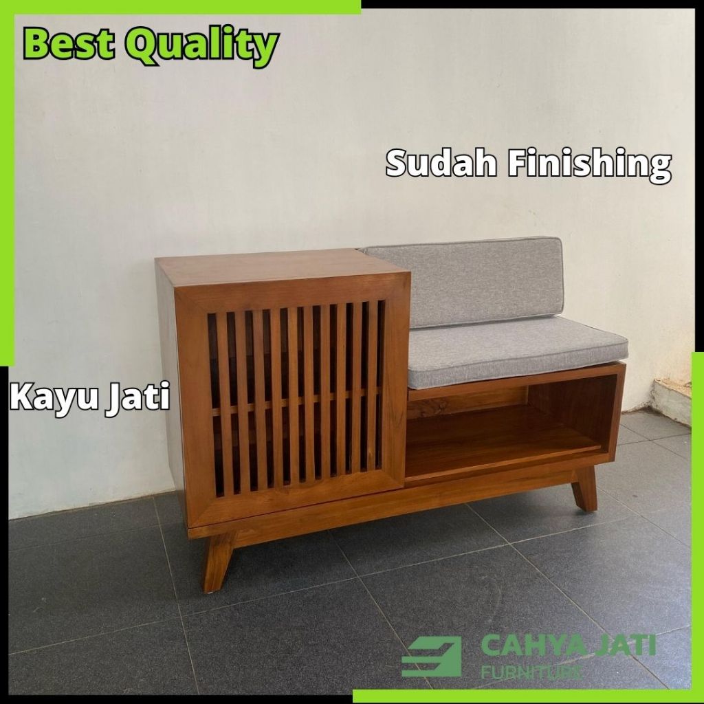 Jual Bangku sepatu duduk kayu, rak sepatu penyimapan minimalis, Bangku ...