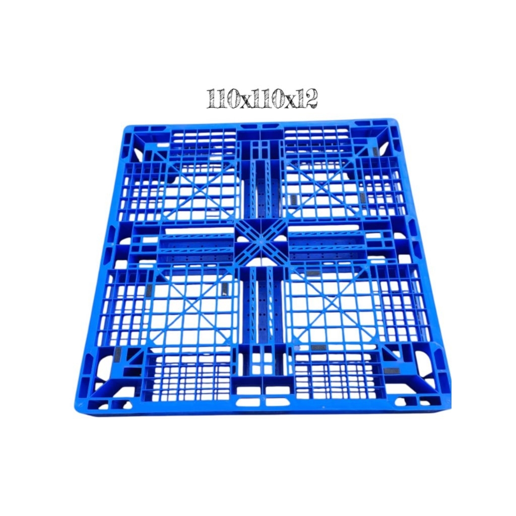 Jual Pallet plastik Uk 110x110x12 Biru | Shopee Indonesia