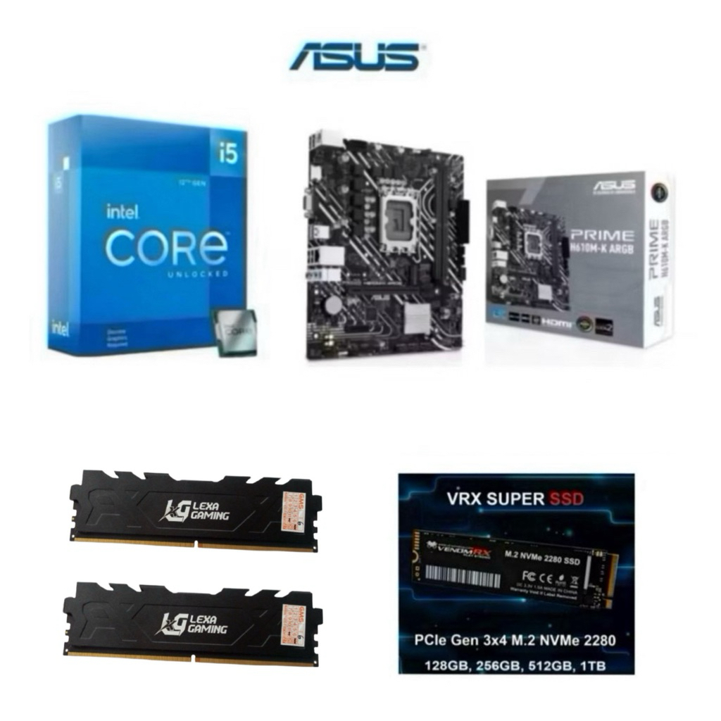 Jual Paket Processor Intel Core i5 12400 / i5 12400F Box Gen 12 LGA ...