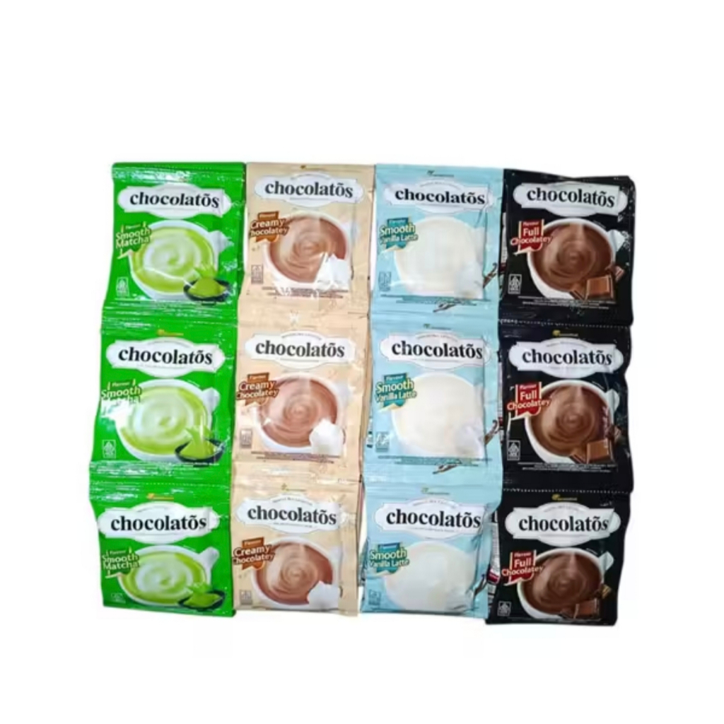 Jual Chocolatos Drink Renteng Coklat Matcha Creamy Vanilla Latte (Isi ...