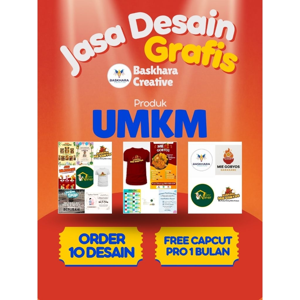 Jual Jasa Desain Grafis UMKM - Banner, Feed, Poster, Logo, Katalog ...