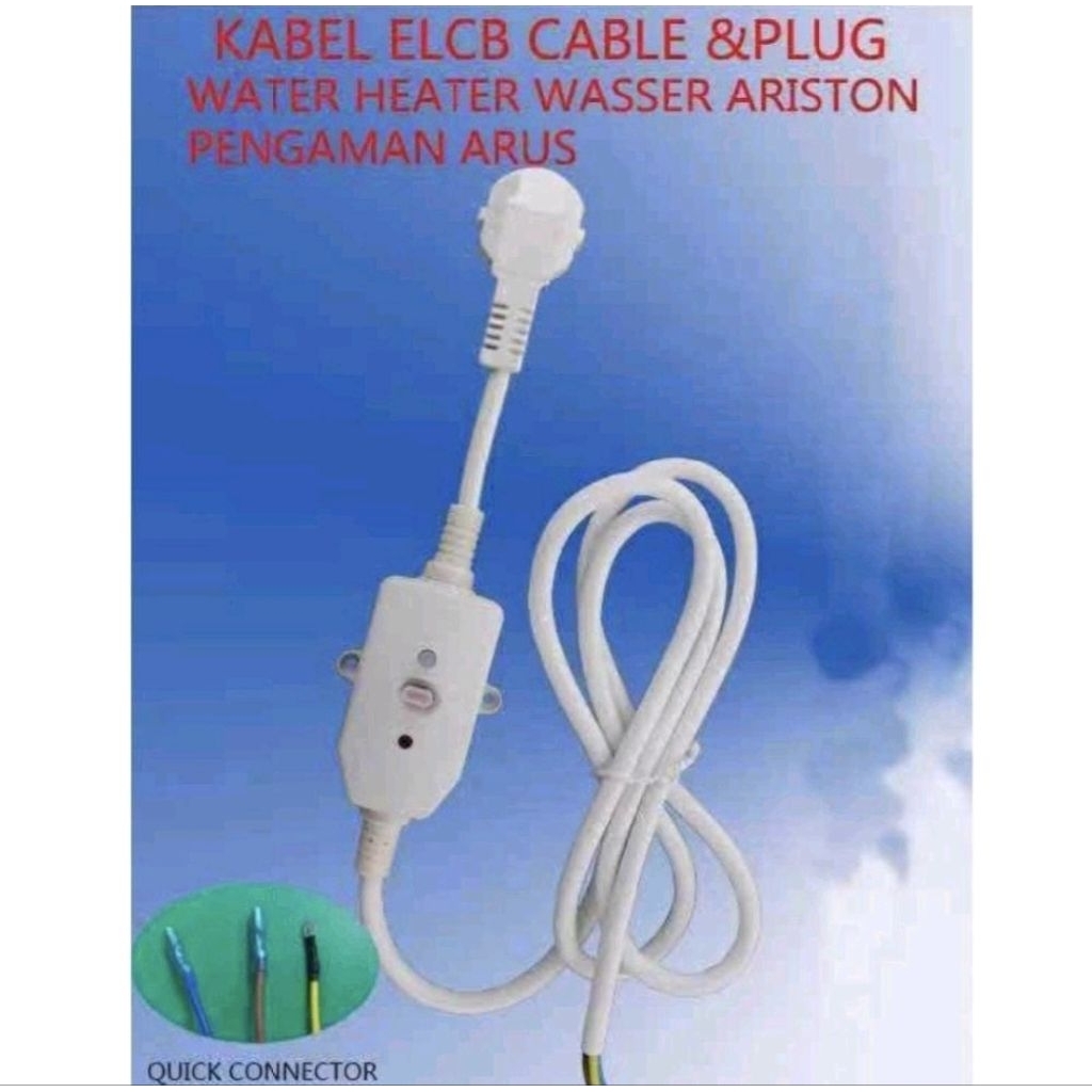 Jual Kabel ELCB ARS ARISTON / Pengaman Water Heater / Anti Kontak ...