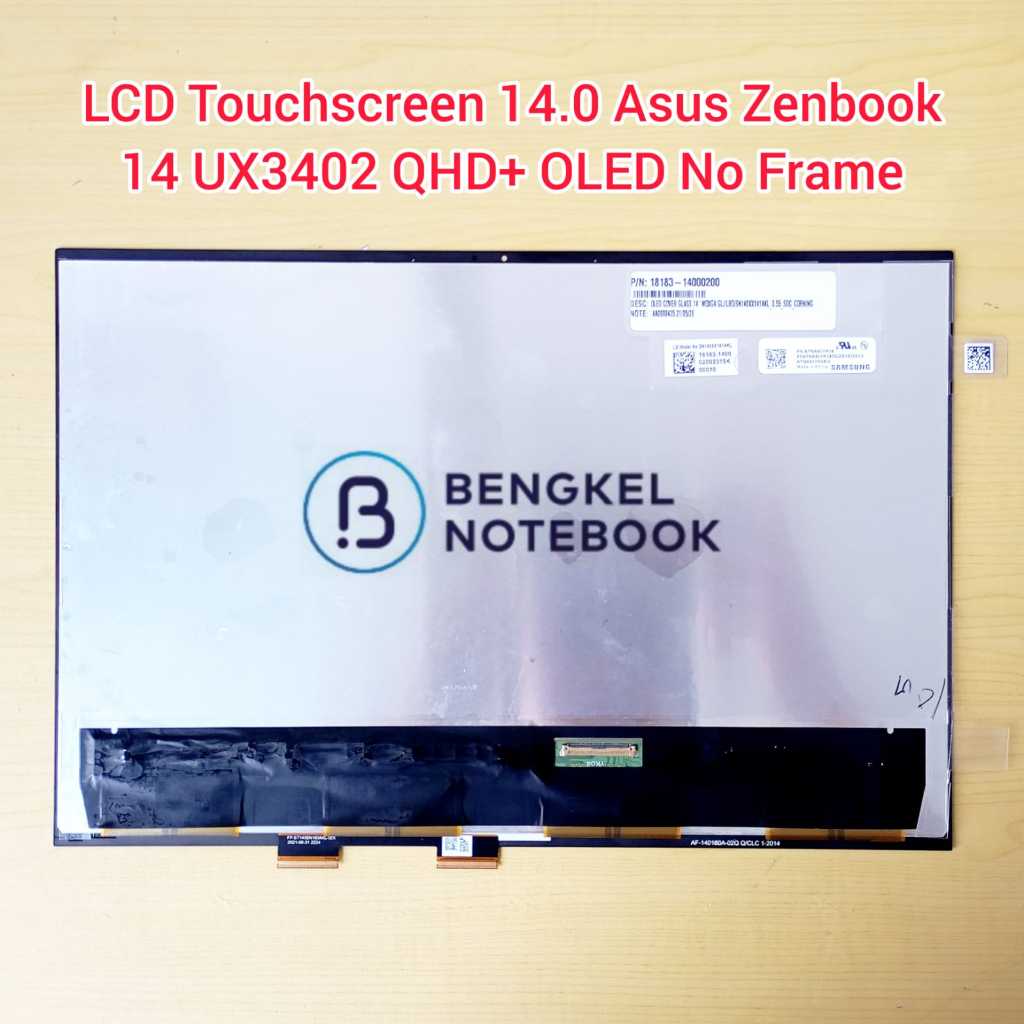 Jual LCD Touchscreen 14.0" Asus ZenBook 14 3402 UM3402 UM3402YA UX3402 ...