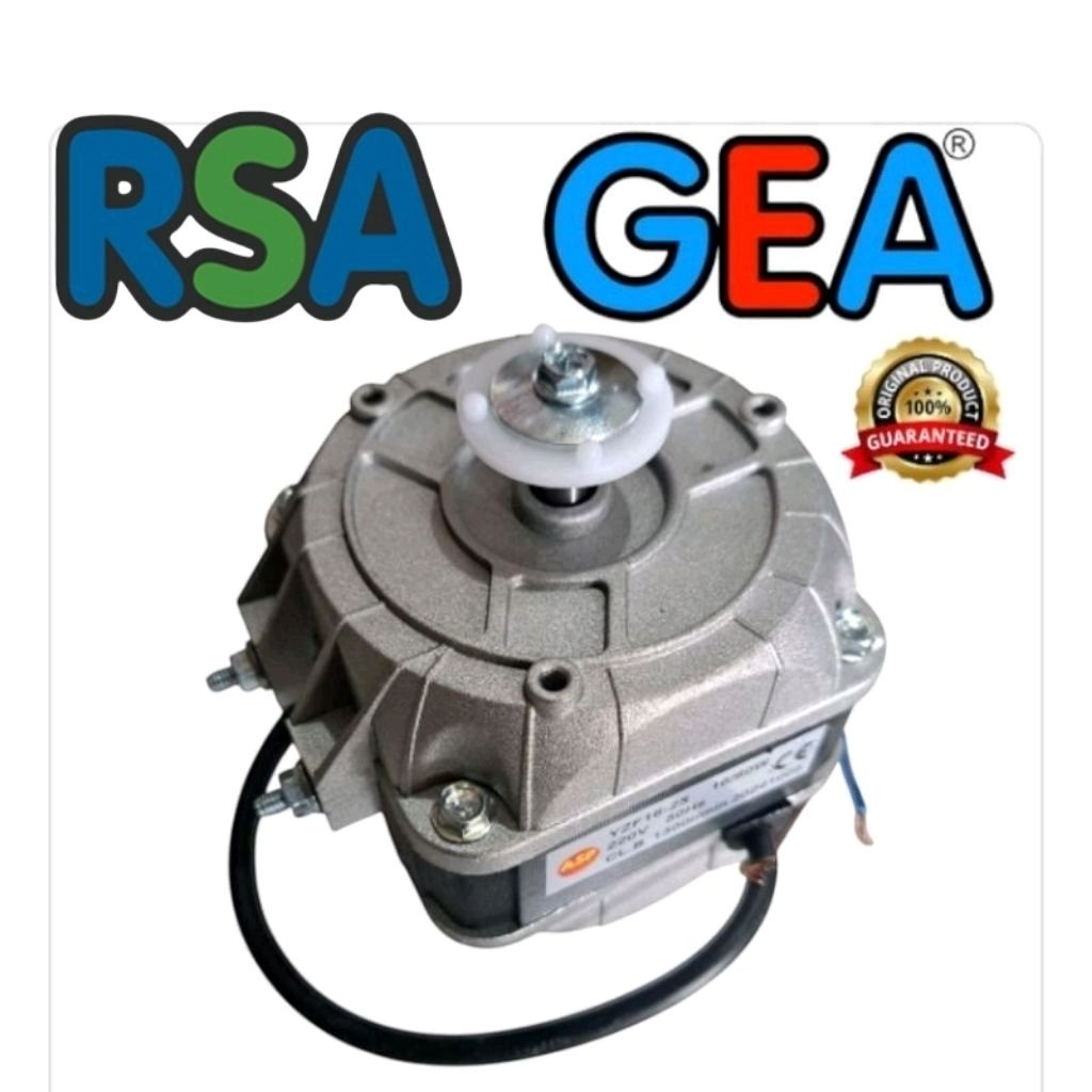 Jual DINAMO MOTOR FAN SHOWCASE KULKAS FAN BAWAH 16/60 WATT GEA RSA ...