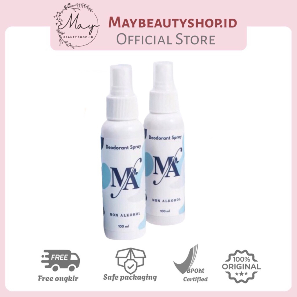 Jual Madeo Deodorant Spray Non Alkohol 100ml | Shopee Indonesia
