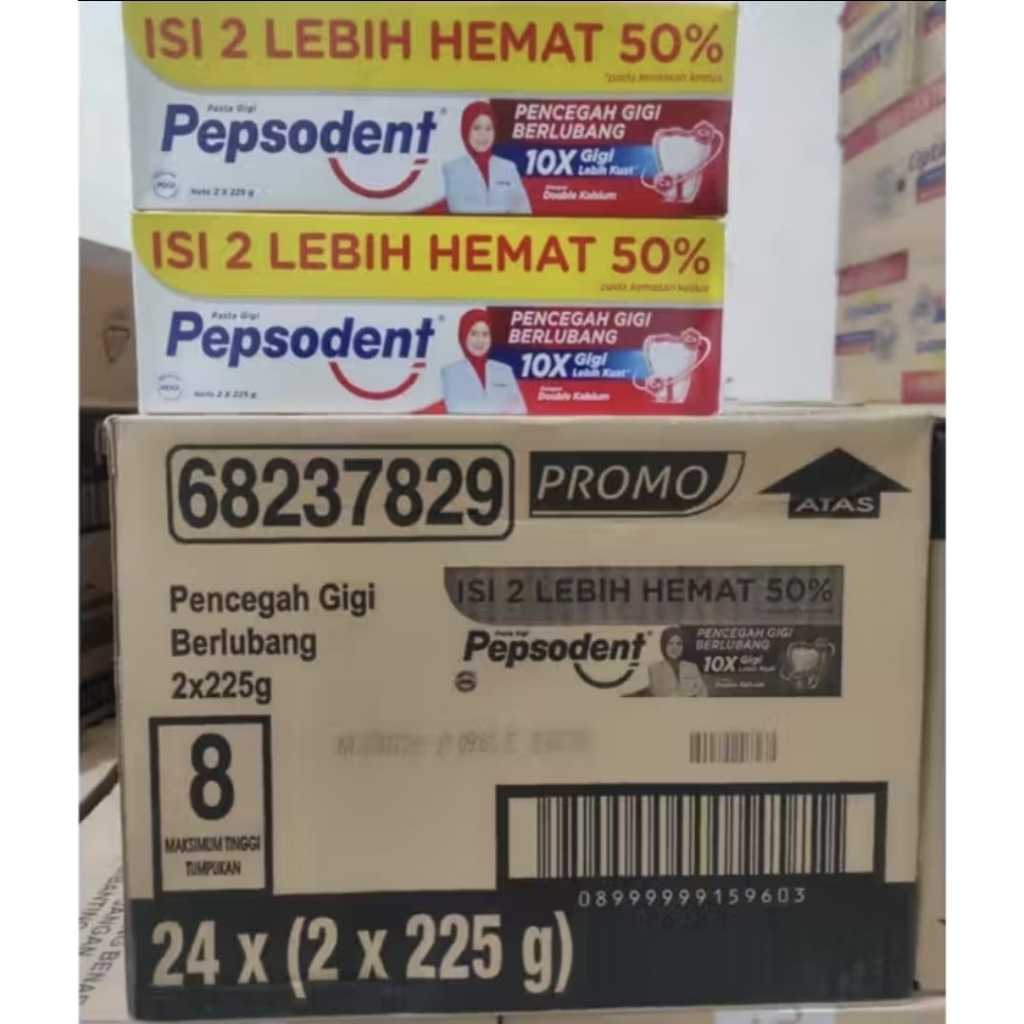 Jual PEPSODENT 225 24X(2X225GR) | Shopee Indonesia