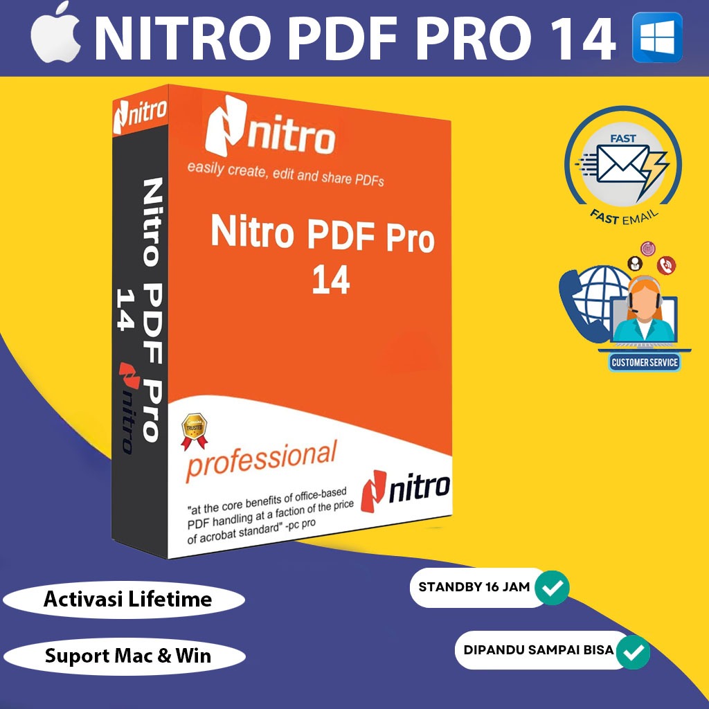 Jual Nitro Pro PDF 14 & 13 Edisi Terbaru Edit PDF License Lifetime Full ...