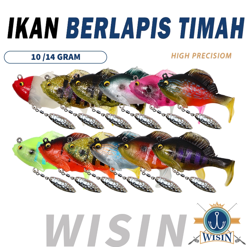 Jual WISIN - IKAN TIMAH EKOR T TERBARU 3D EFEK MATA IKAN | Shopee Indonesia