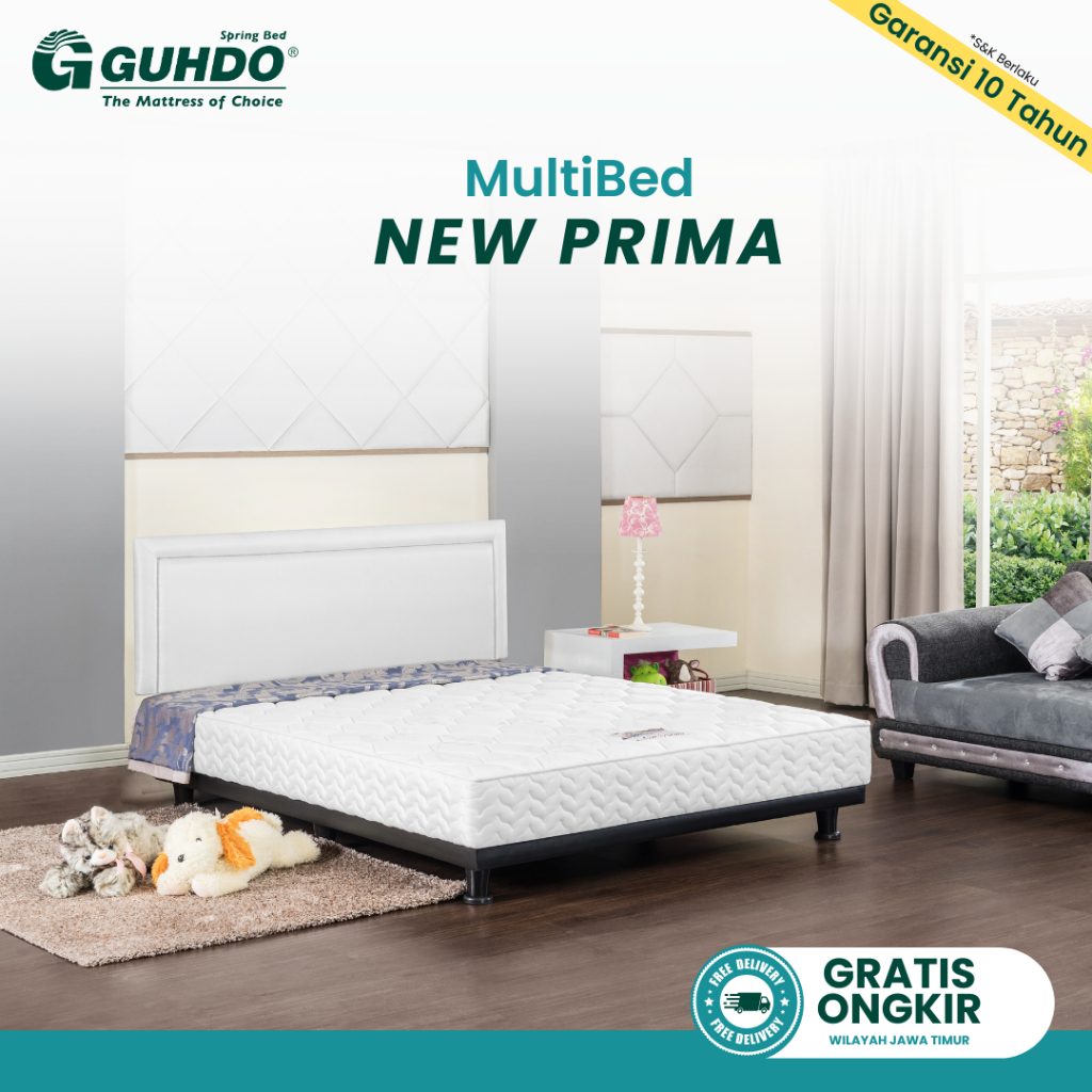 Jual GUHDO Multibed New Prima Set Sandaran Prospine | Shopee Indonesia