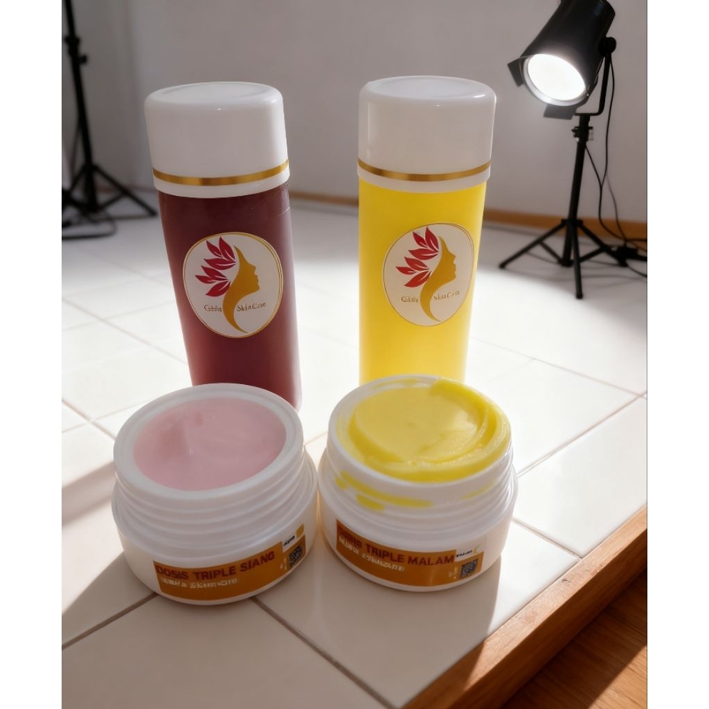 Jual PAKET DOSIS TRIPLE UNTUK WAJAH SULIT PUTIH KEBAL SKINCARE FLEK ...