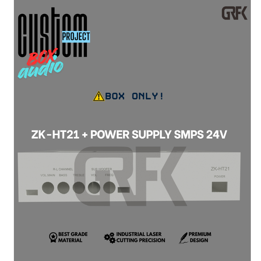 Jual Custom Box Audio ZK-HT21 + Power Supply 24V | Shopee Indonesia