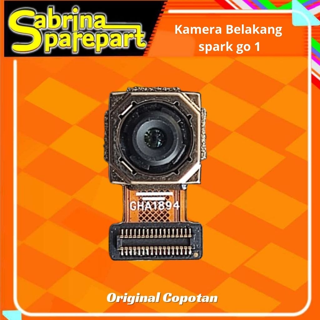 Jual Kamera Belakang Tecno Spark Go 1 Original second Copotan | Shopee ...