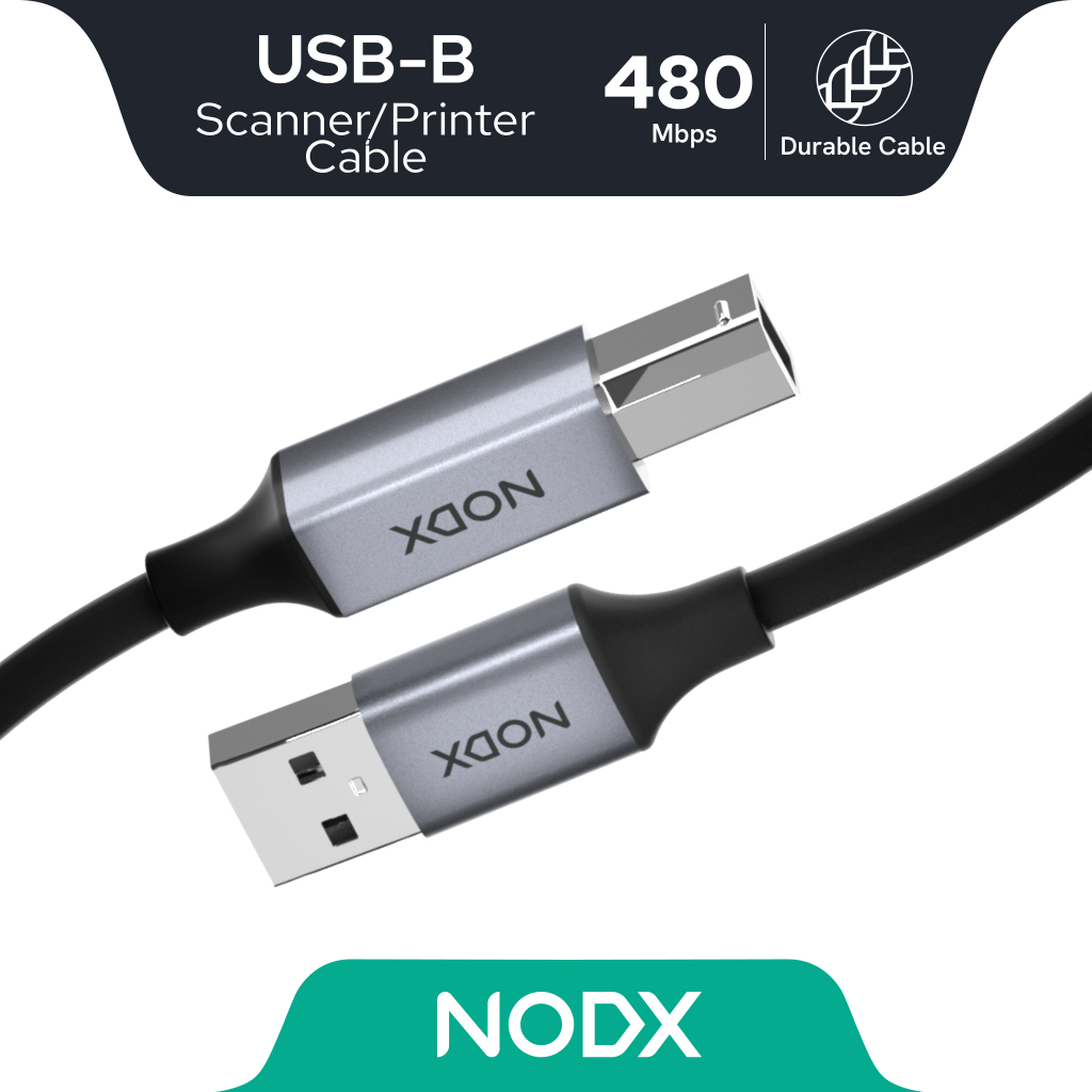 Jual NODX Kabel Data USB-A 2.0 to Type B Scanner Printer | Shopee Indonesia